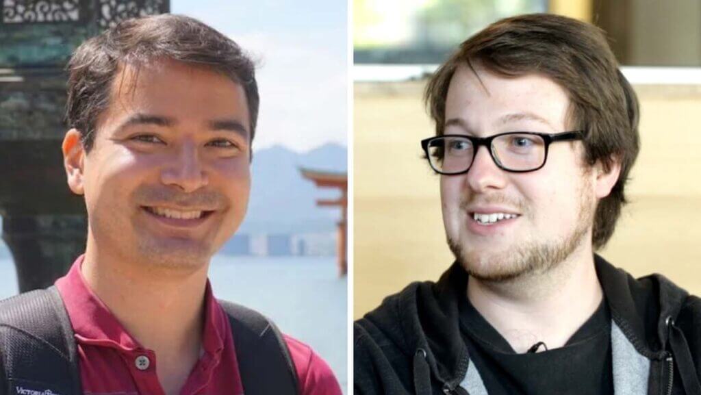 Jackson Palmer y Billy Markus, creadores de Dogecoin